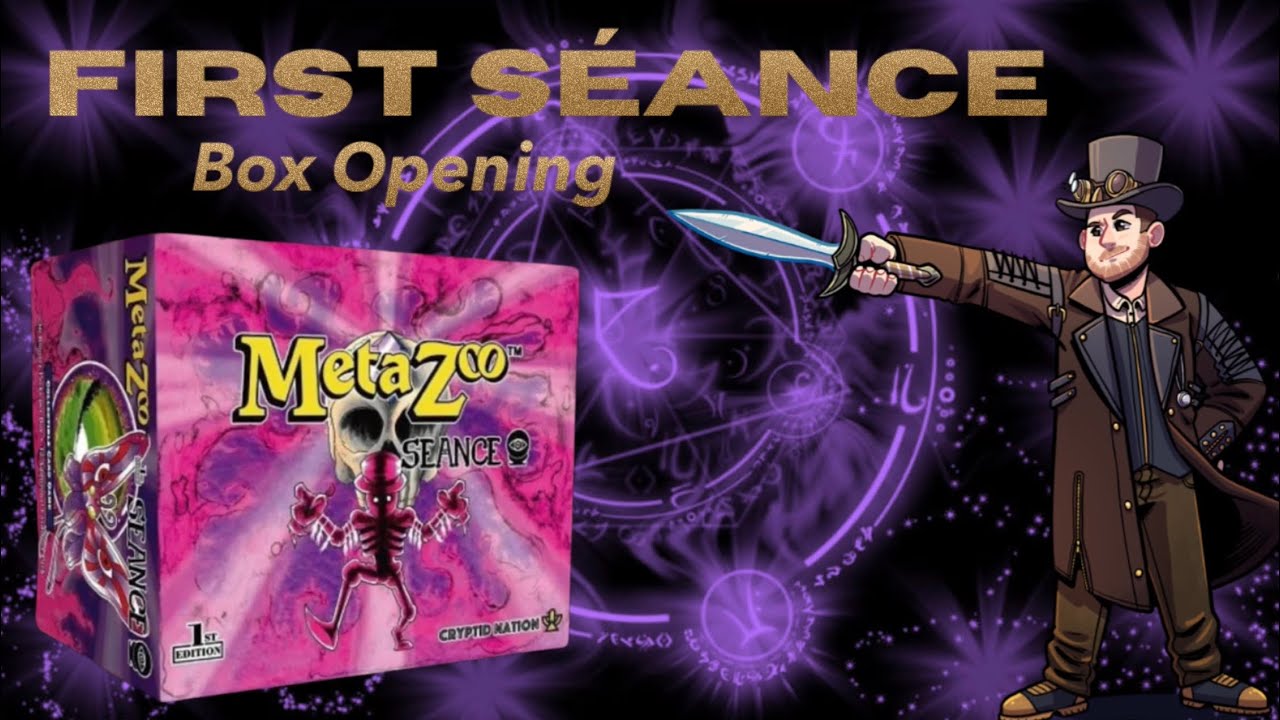 First SEANCE MetaZoo Booster Box Opening - YouTube