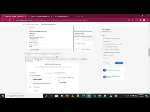 Create and Manage Articles || Set Up Salesforce Knowledge - YouTube