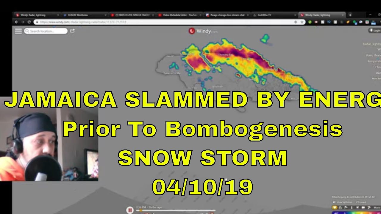 Weather Radar Strange Anomalies Prior To giant Snow STorm is it HAARP ...