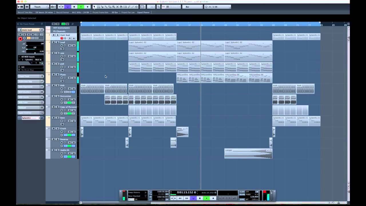 Cubase Midi Construction Template - Cold Windows (Melodic House) - YouTube