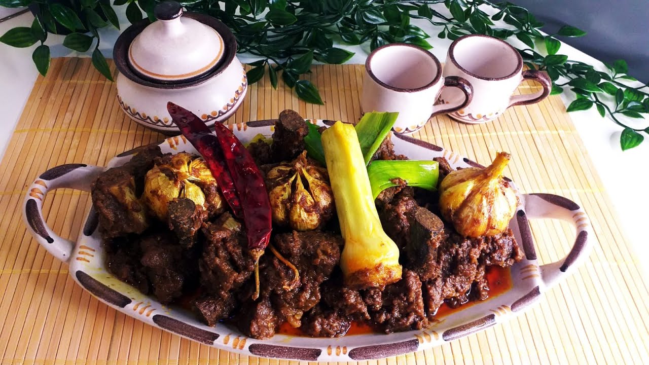 BEEF CHUI JHAL - PIPER CHABA RECIPE - YouTube