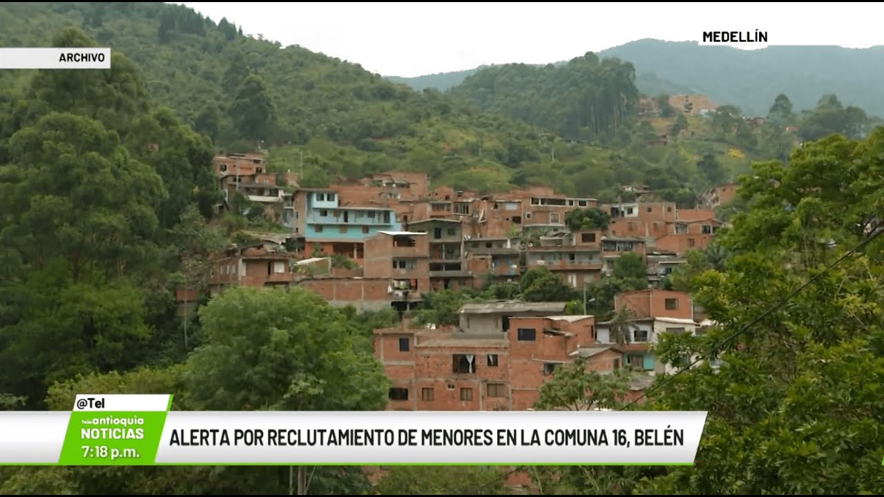 Alerta por reclutamiento de menores en la comuna 16, Belén ...