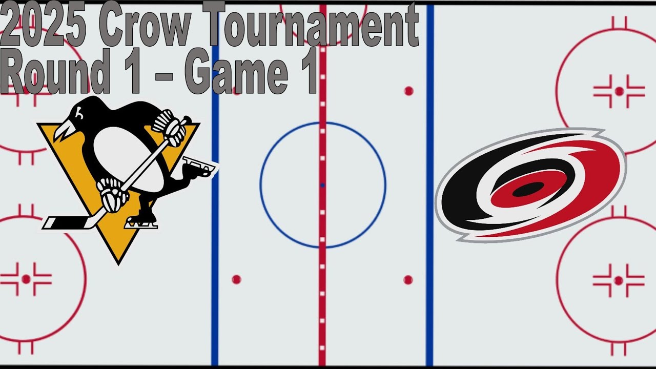 2025 Crow NHL Tournament: #7 Pittsburgh Penguins vs. #2 Carolina ...
