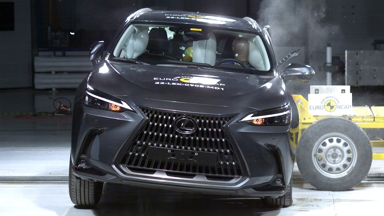 All-New Lexus NX 2022 Crash & Safety Tests | ☆☆☆☆☆ - YouTube