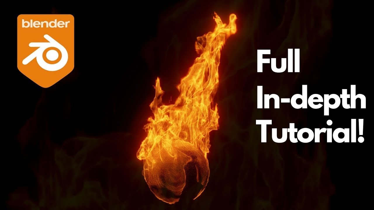 Blender Tutorial - Fire simulation for absolute beginners - YouTube