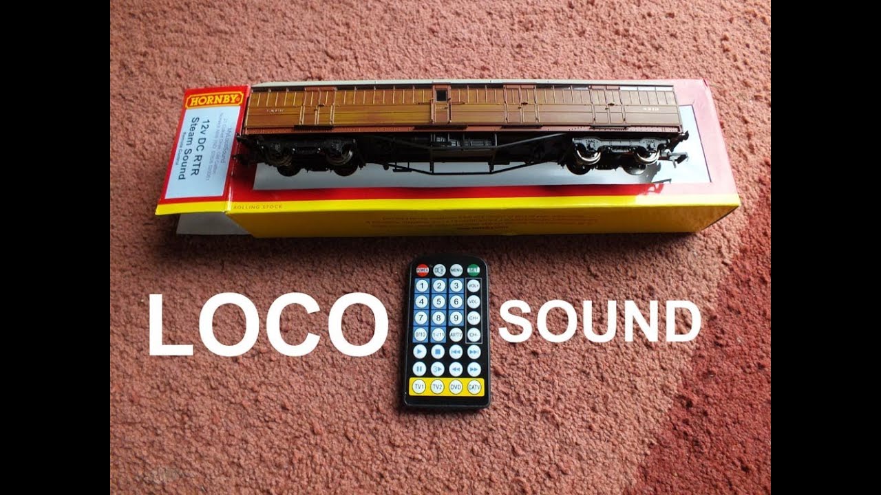 mylocosound.com Sound in a Model Railway Coach - YouTube