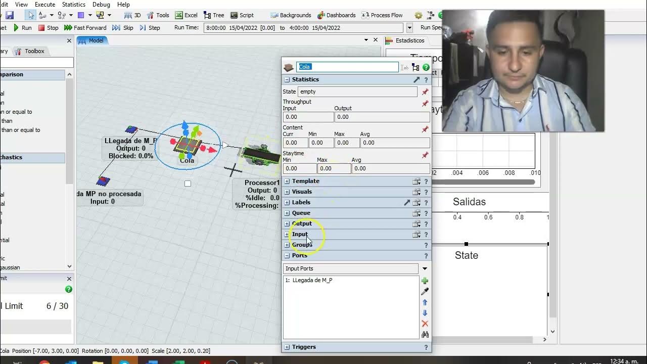 Simulación en FlexSim - YouTube