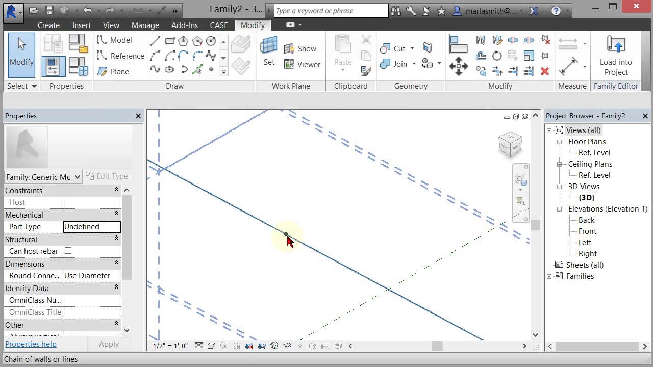 REVIT FAMILY DISPLAY CASE 05 - YouTube