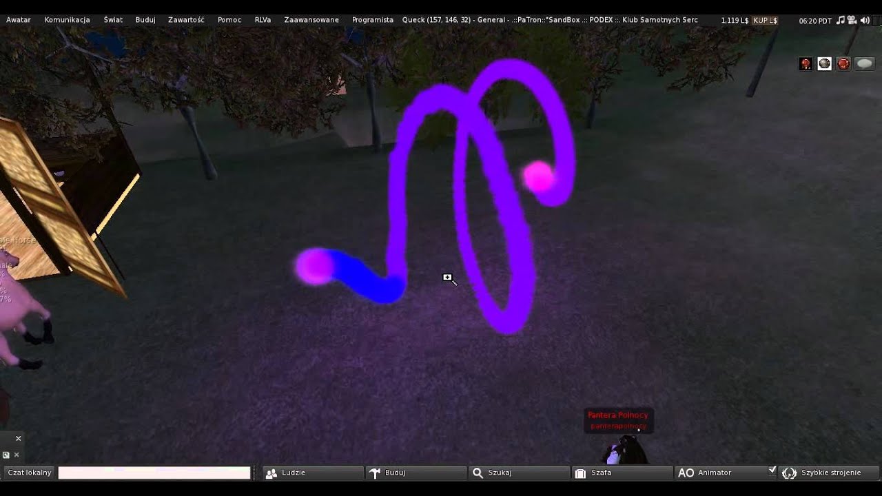 Second Life - Spiral Rainbow script