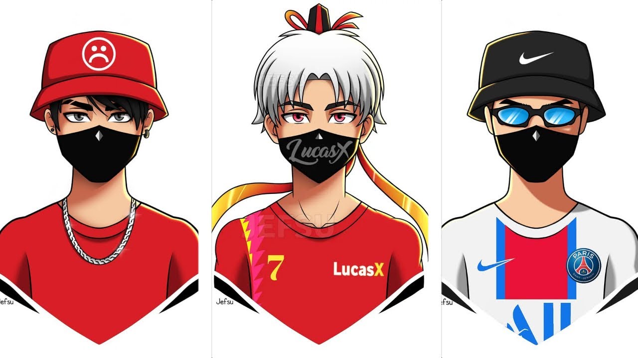 CARTOON FF/LANÇOU NOVO PACK DE CARTOON DE FREE FIRE (SEM NOMES, GRÁTIS ...