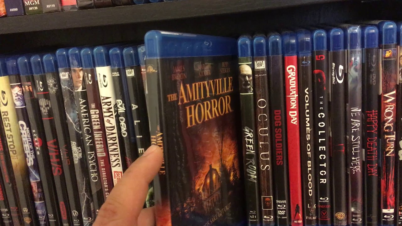 My Horror Blu-Ray Collection - November 2018 - 147 Movies! - YouTube