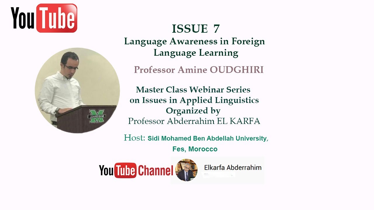 Language Awareness in Foreign Language Learning - YouTube