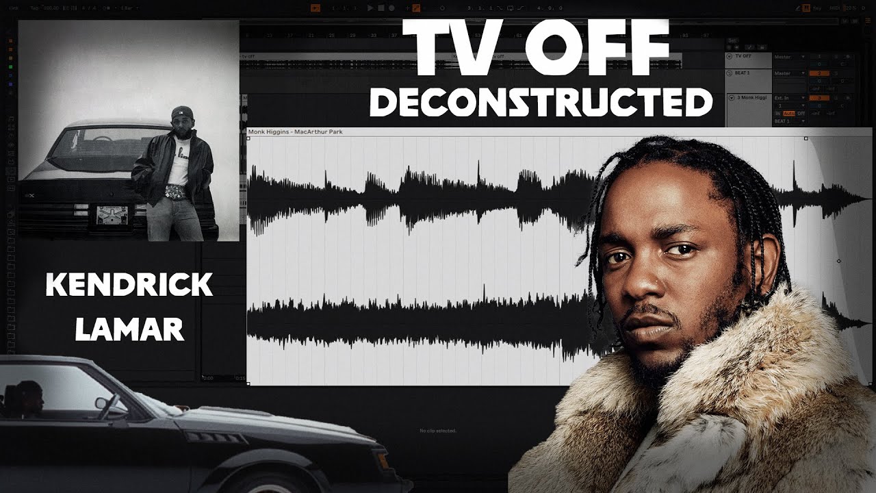 How "tv off" by Kendrick Lamar was Made - YouTube