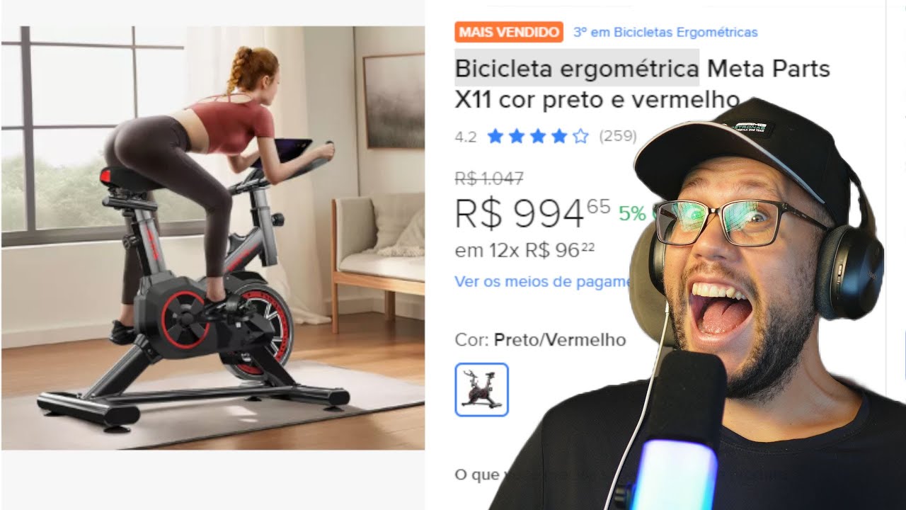 Bicicleta ergométrica Meta Parts X11: Seu treino completo em casa com ...