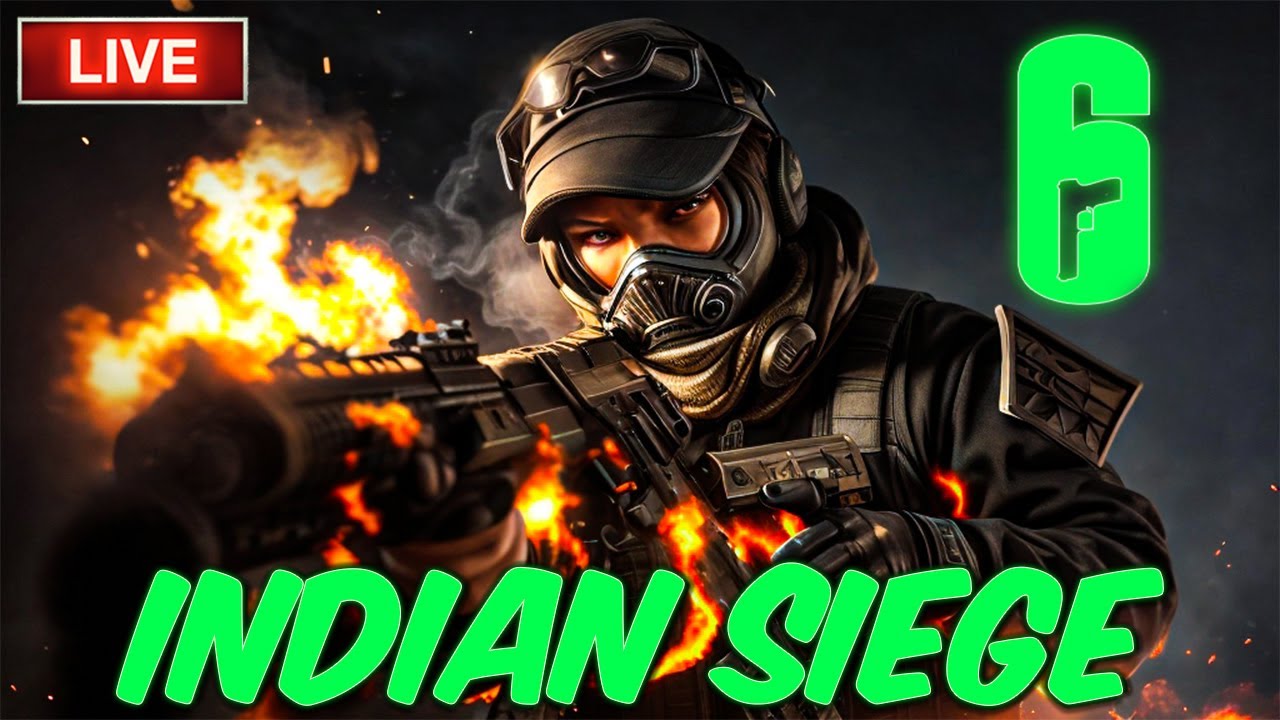 [EP20] Daily R6 Stream - Indian Version Of Rainbow six siege | KD 1.4 ...