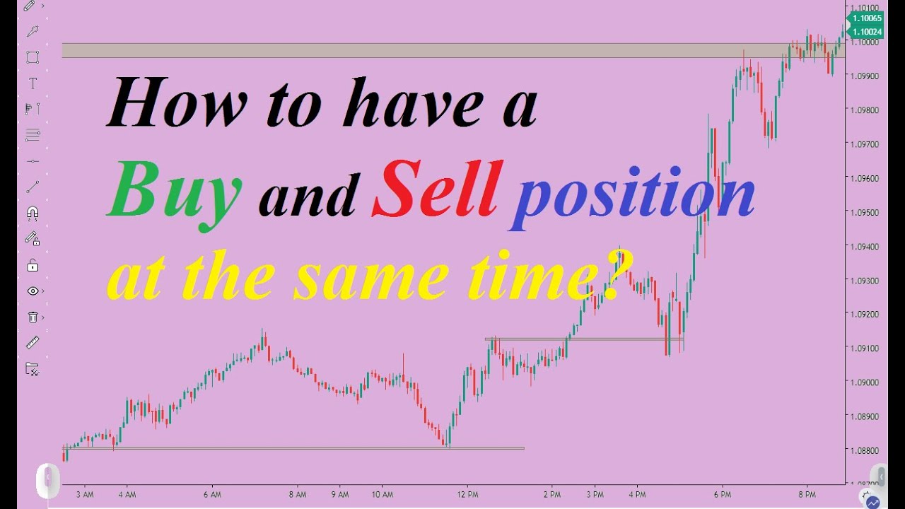 How to have a buy and sell position at the same time? - YouTube