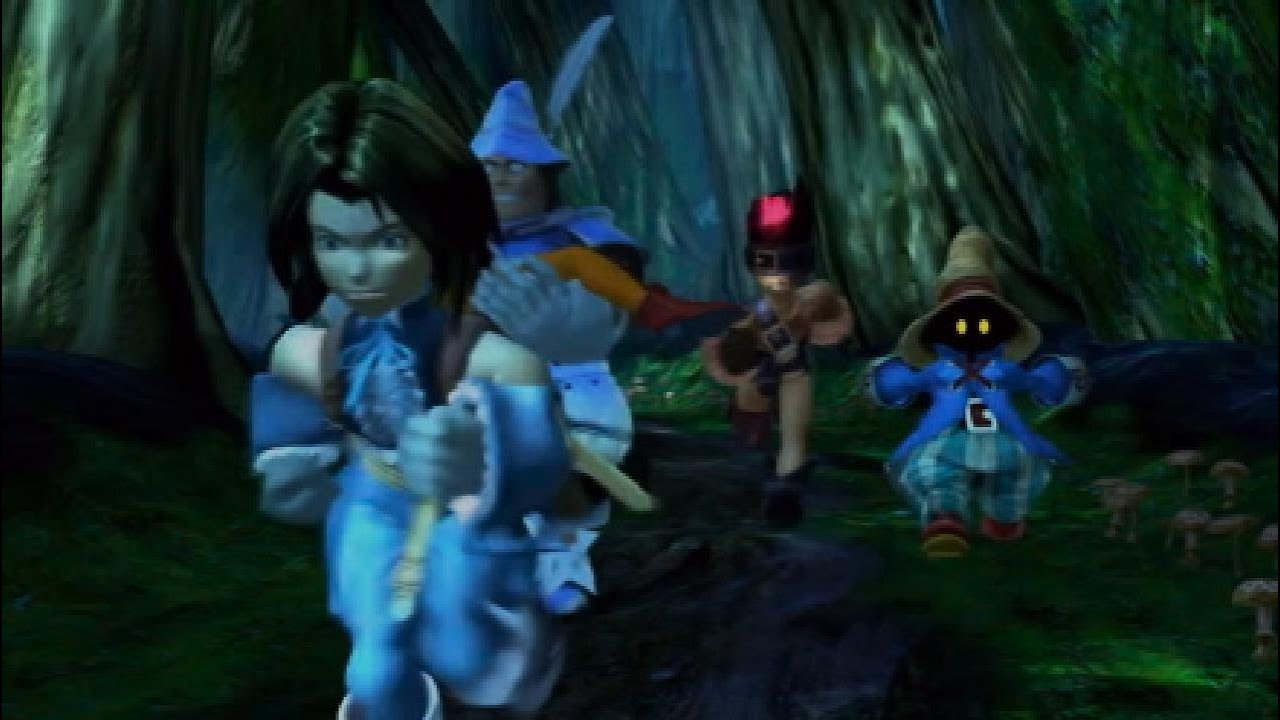 Escaping The Evil Forest Scene- FFIX - YouTube