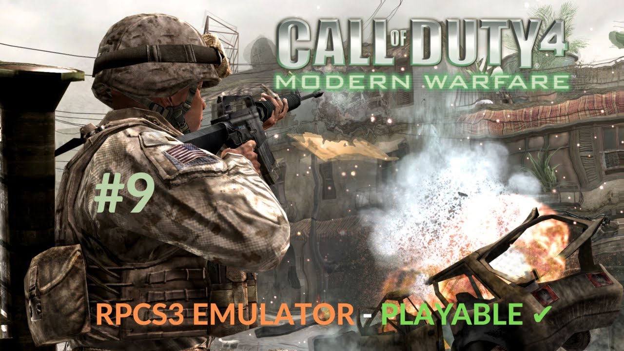 Call of Duty 4 Modern Warfare - RPCS3Emulator (Playable ️) - War Pig #9 ...