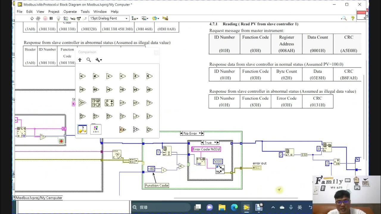Lesson 107 Modbus Read Holding Register Youtube