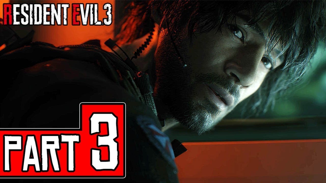 RESIDENT EVIL 3 Remake Walkthrough Part 3 (PS4 Pro) FULL GAME No ...