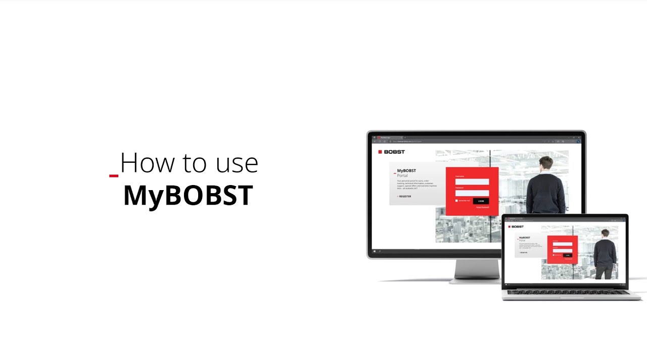 How to use MyBOBST - YouTube