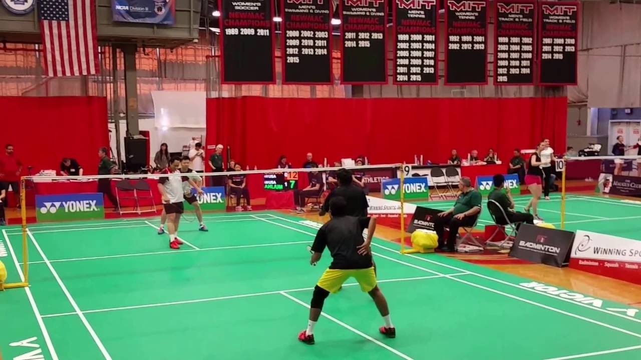 MDQF, Charles/Halim Vs Abhishek/Ajit, Game 2 of 3 - YouTube