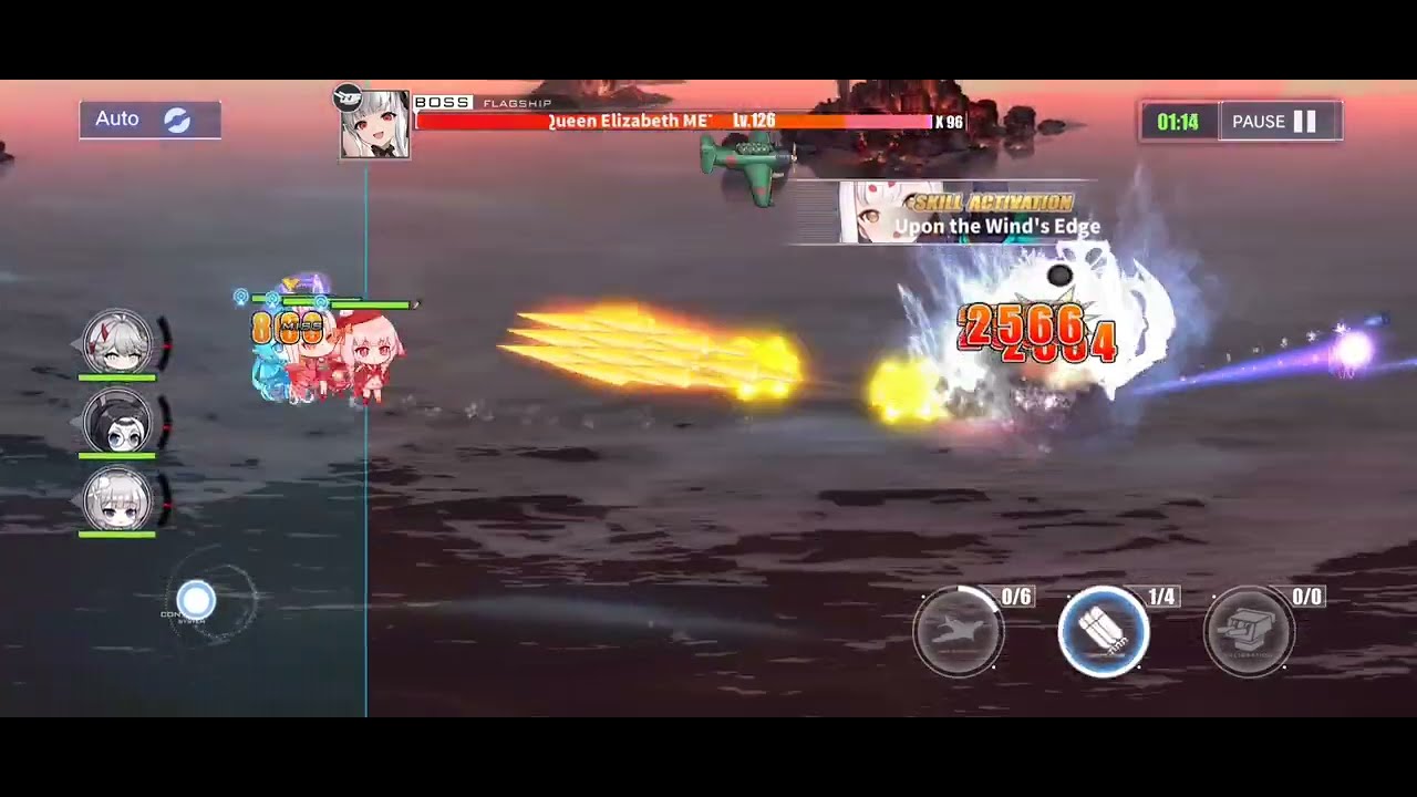 50 seconds Queen Elizabeth META | Azur Lane - YouTube