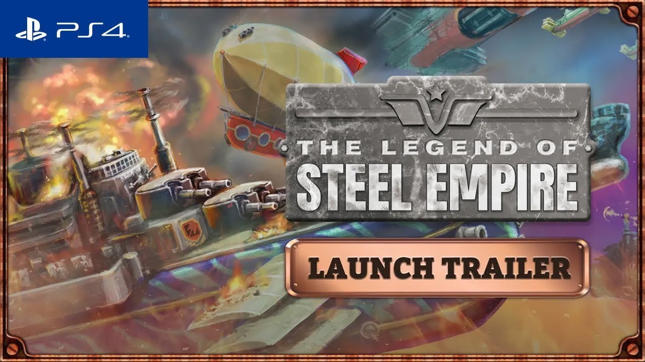 The Legend of Steel Empire - PlayStation 4 Launch Trailer - YouTube