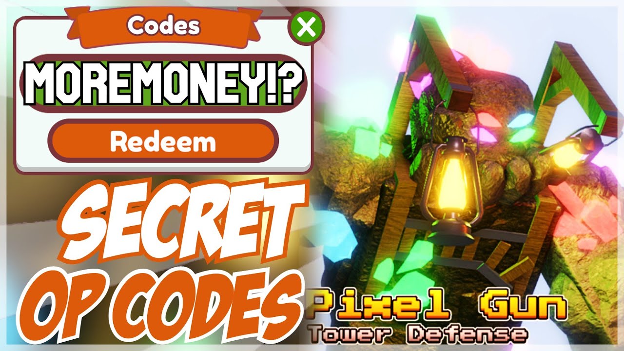!NEW! (2022) ⚔️ Roblox Pixel Gun Tower Defense Codes ⚔️ ALL *UPDATE ...