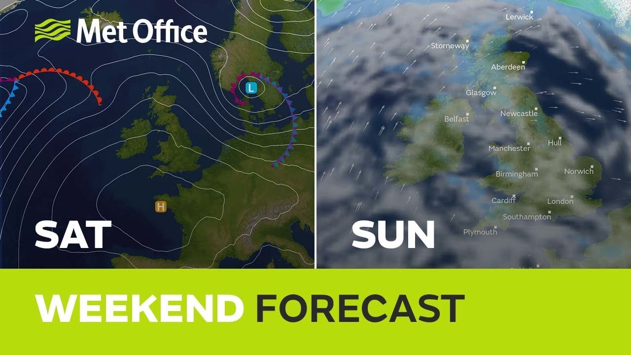Weekend weather – Will it stay dry for the last weekend in 2018? - YouTube