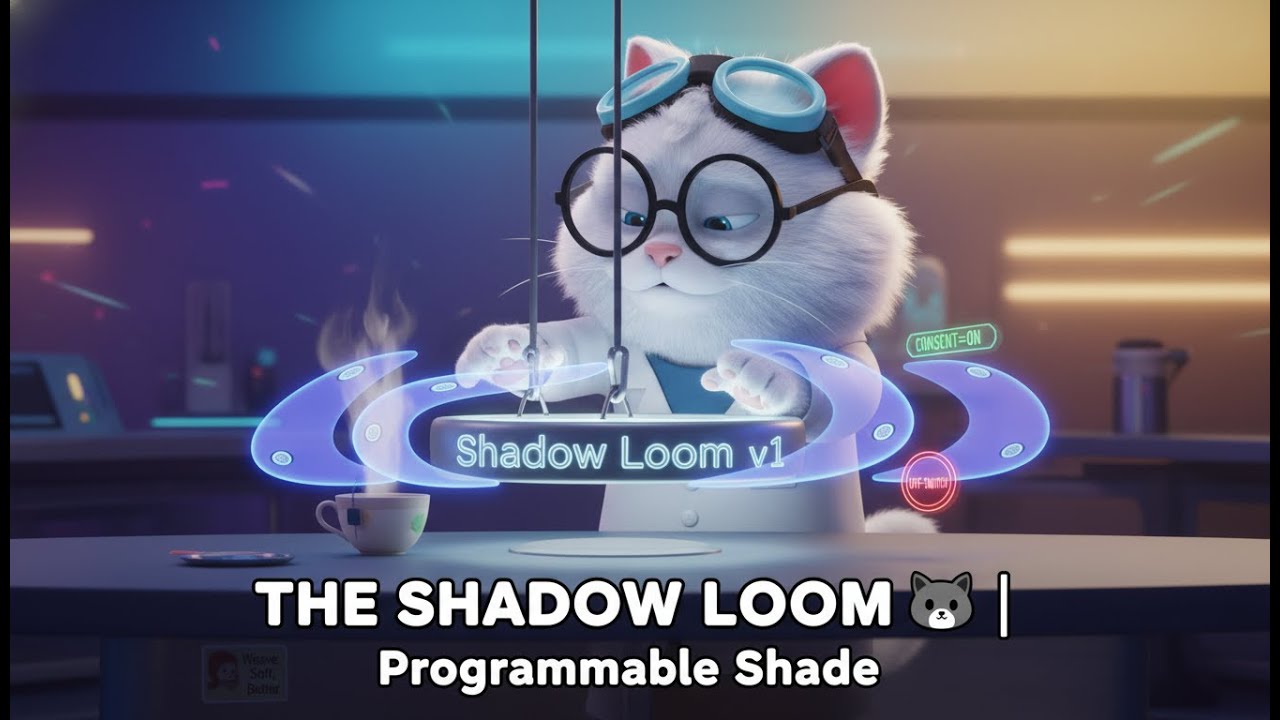 Dr. Meow: The Shadow Loom 🌑🐱 | Programmable Shade, Kinder Light - YouTube