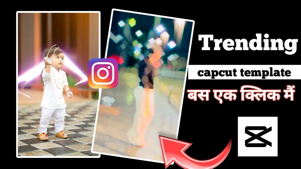 Instagram trending reel editing tutorial just 1 click - YouTube