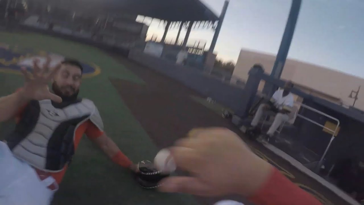 Go Pro Baseball: Close Collision! (Game 5) - YouTube