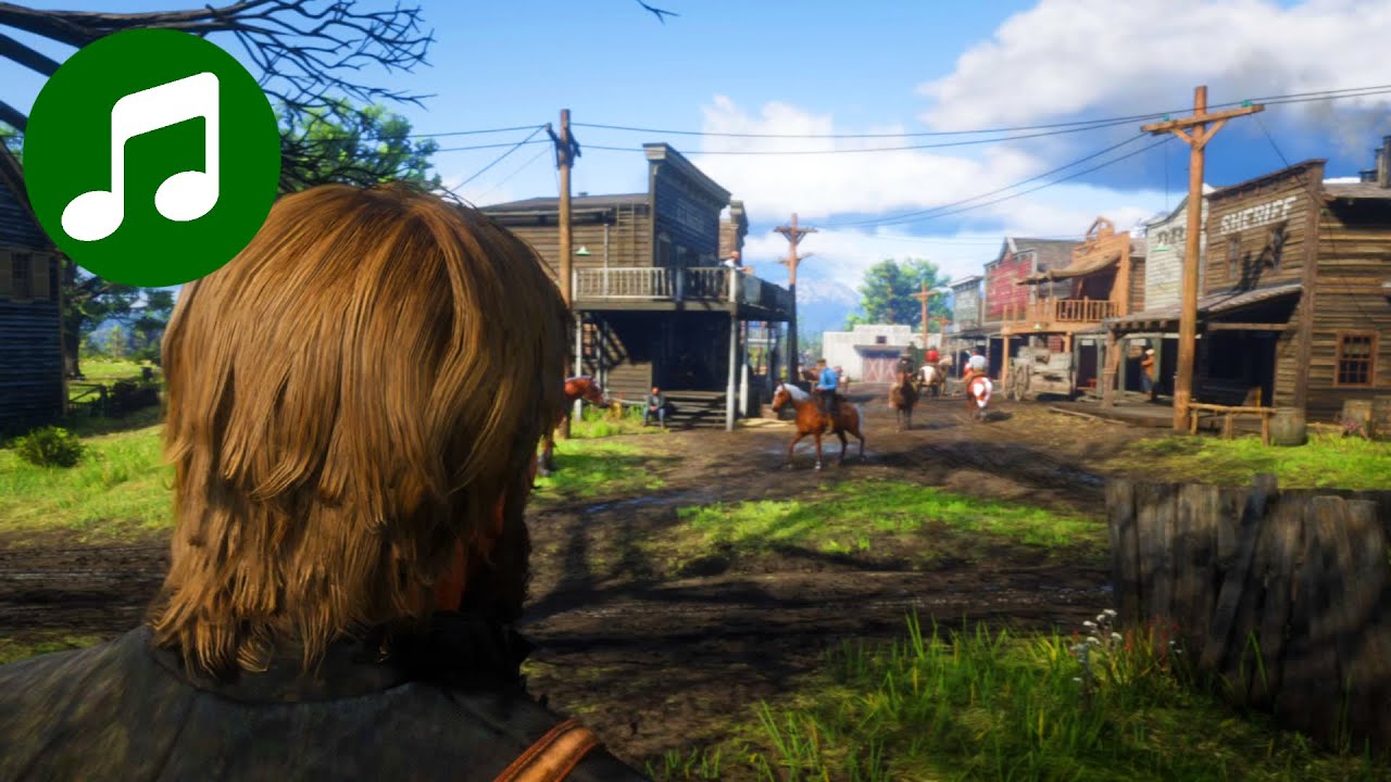 One Day In Valentine 🎵 RED DEAD REDEMPTION 2 Ambient Music (RDR2 ...