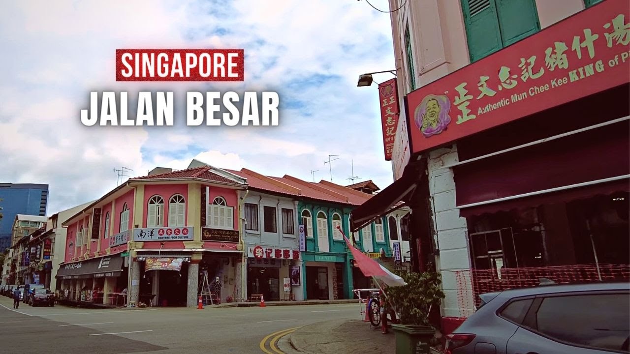 【4K】Singapore | Jalan Besar Beautiful Shophouses - YouTube