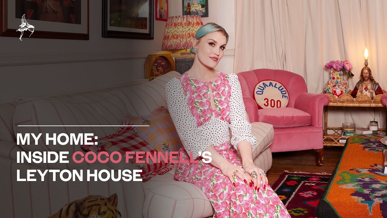 Inside fashion designer Coco Fennell's maximalist Leyton home - YouTube