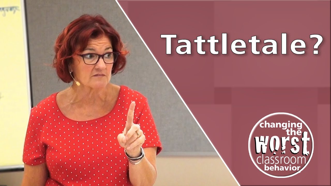 An Easy Way to Handle Tattletaling - YouTube