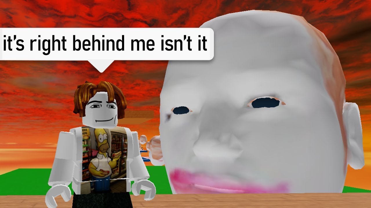 ESCAPING (a floating) HEAD IN ROBLOX - YouTube