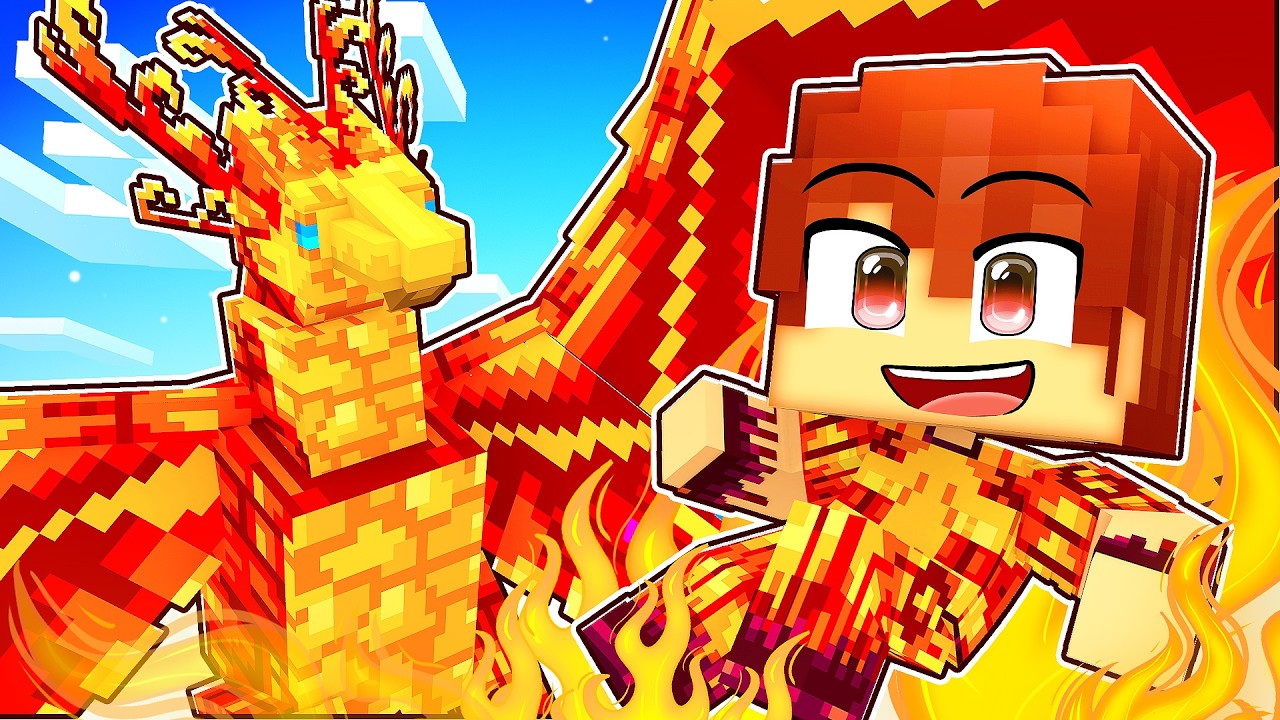 O BEBÊ S4ULO É O DEUS FENIX de FOGO no Minecraft - YouTube