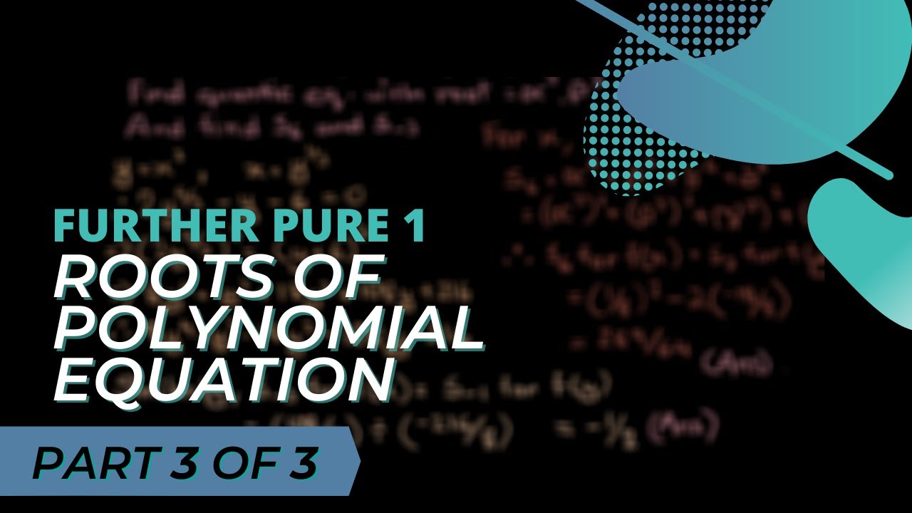 Roots of Polynomial Equation | Part 3 | Substitutions - YouTube