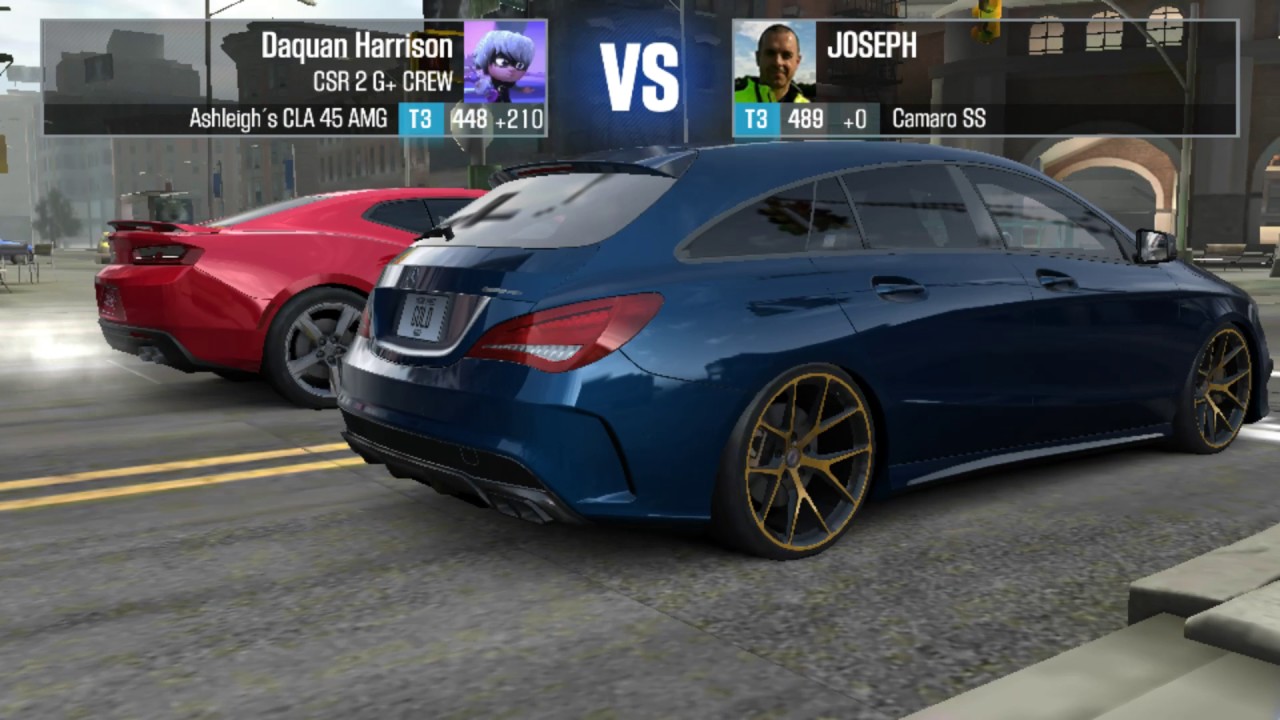 CSR Racing 2: Ashleigh's CLA 45 AMG Vs. Camaro SS - YouTube