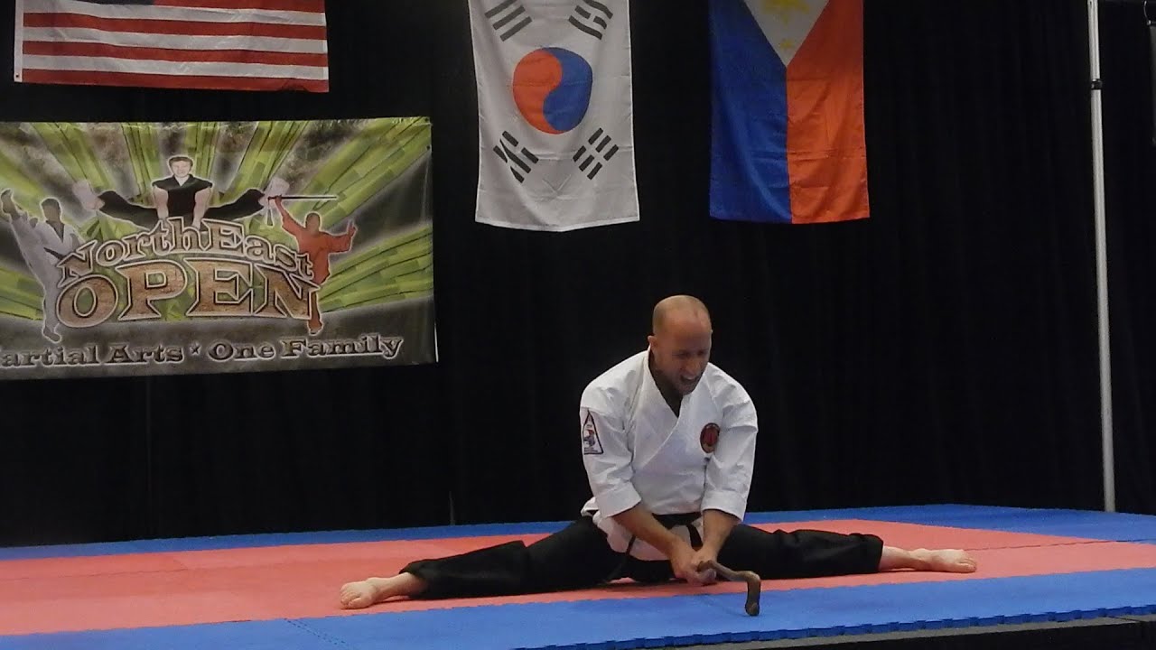 Sensei Jeff Melander: Cane kata - YouTube