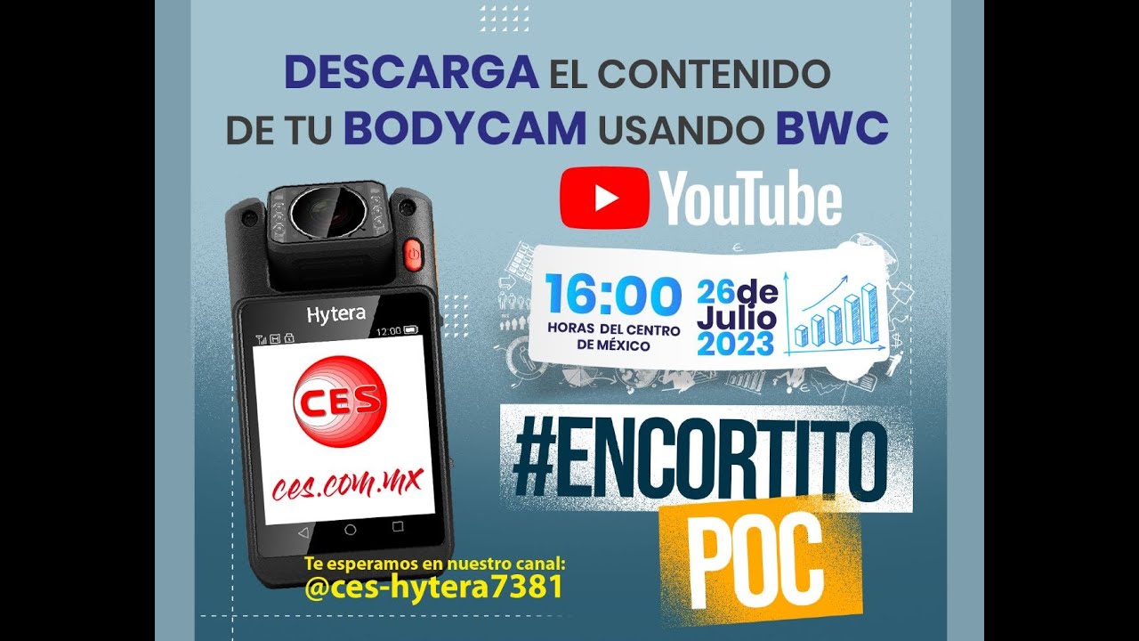 Descarga el contenido de tu BODYCAM usando BWC - YouTube