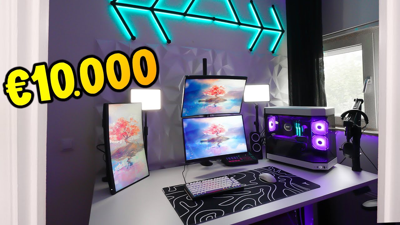 MIJN €10.000 DROOM GAMING SETUP - YouTube