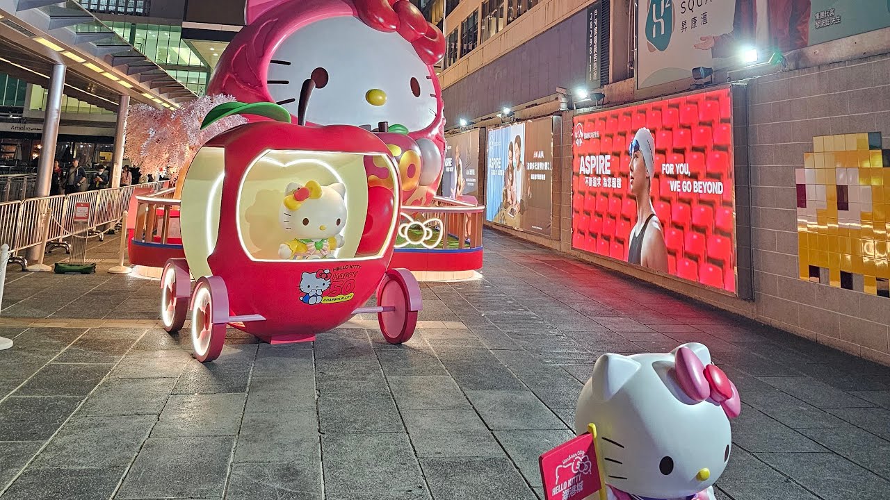 HELLO KITTY · HAPPY 50 | 海港城 尖沙咀 香港 | Harbor City Tsim Sha Tsui Hong ...