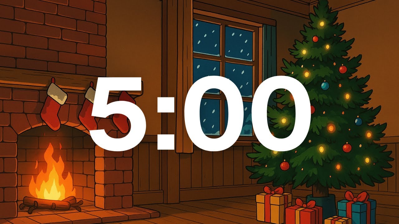 5 Minute Christmas Timer with The Presents I've Been Waiting For! - YouTube