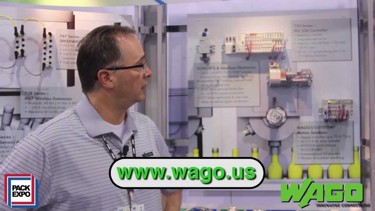 Wago - Pack Expo 2013 - PFC 200 Controller - YouTube