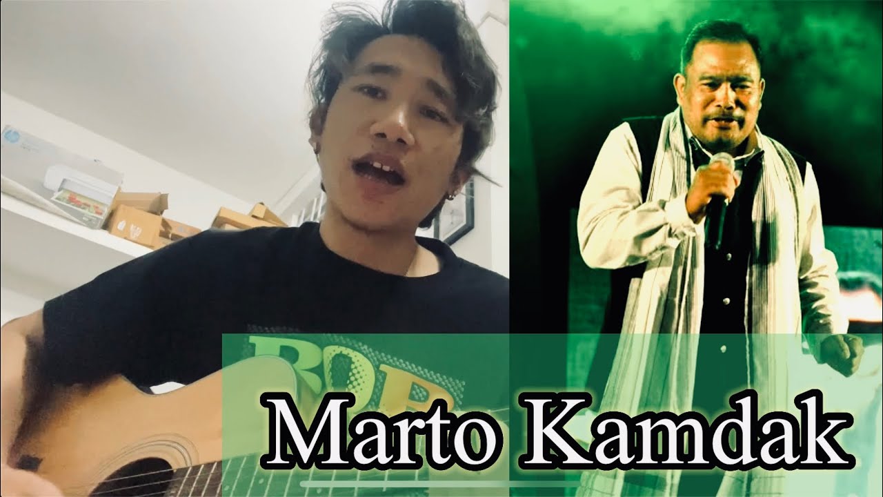 Singing Adi song || singer Marto kamdak || childhood songs || ☺️☺️🎸🎸🎸🎸🎸 ...