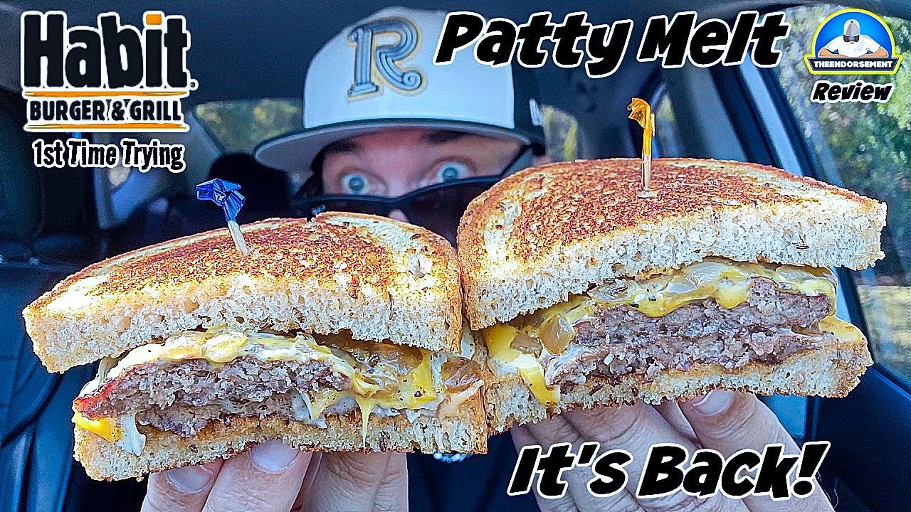 The Habit® Patty Melt Review! 🍔🫠 | 1st Time Trying! | It's BACK ...