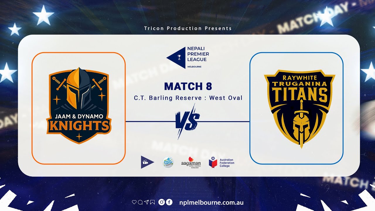 Jaam Dynamo Knights v Ray White Truganina Titans - YouTube